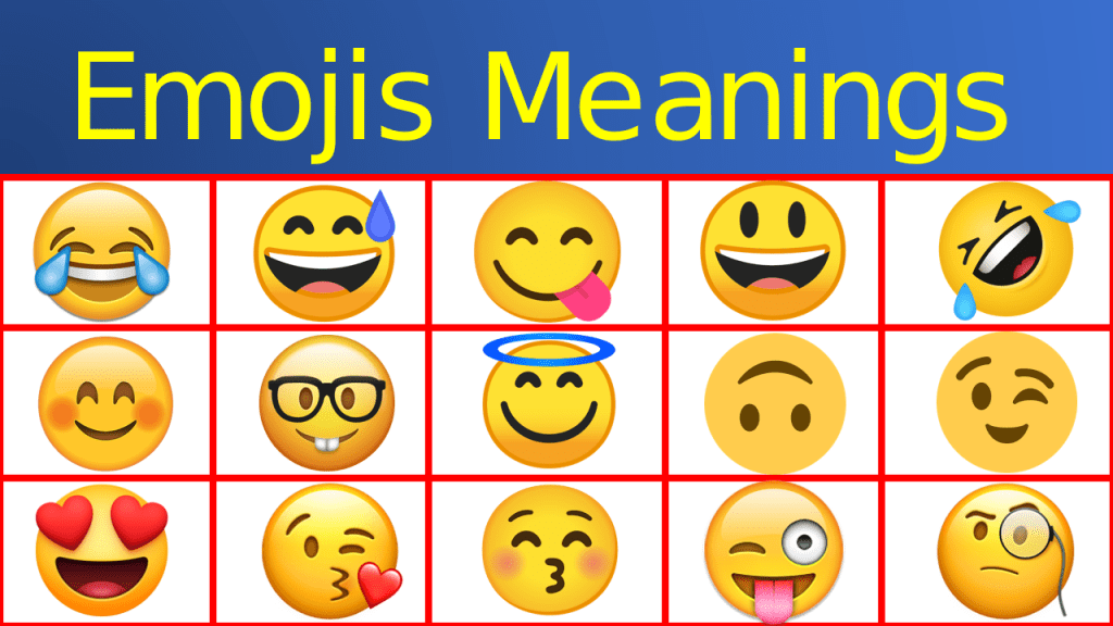 WhatsApp And Facebook Emojis Meanings In Urdu WhatsApp And Facebook Emojis Meanings In Urdu