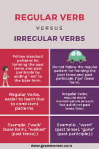 Types of Verbs with Examples in English - Grammareer