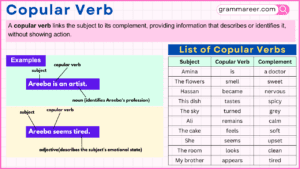 Copular Verbs: Definition and Explanation with Examples
