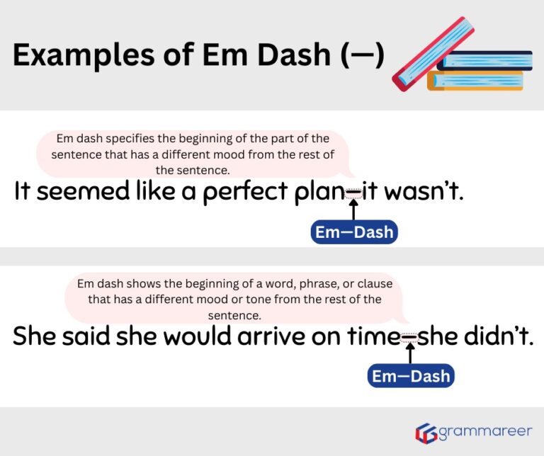 Em Dash (—) Definition, Examples, and How to Use It - Grammareer