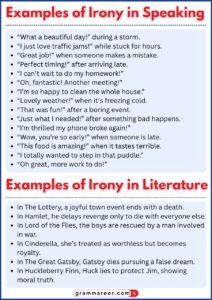 What Is Irony? Definition, Meaning, and Examples - Grammareer