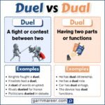 Duel vs Dual: Meaning, Difference, and Easy Examples - Grammareer